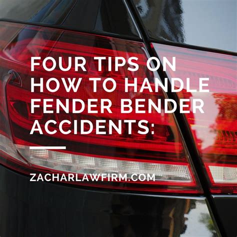 How To Handle A Fender Bender Accident Follow These Tips Fender