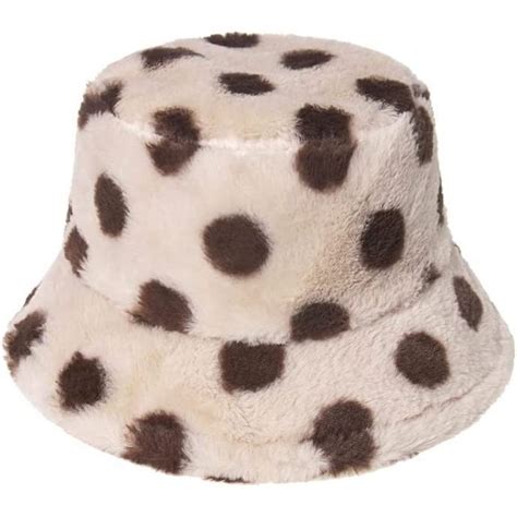 Kukuzhu Y2k Aesthetic Bucket Hat Aesthetic Fuzzy Bucket Hat For Women