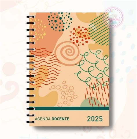 Agenda Docente 2025 Editables Para Imprimir Muestras 6 Imprimikits
