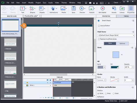 Use The Master Slide Customguide