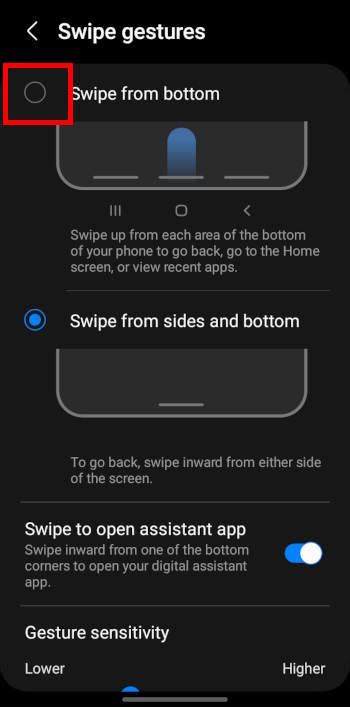 When And How To Use Galaxy S23 Navigation Gestures Guides For Samsung Galaxy S23