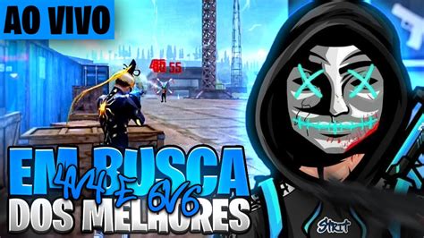 🔴free Fire Ao Vivo🔴 Jogando Camp Testerevela 4x4 E 6x6 Jogando Com
