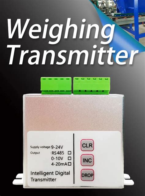 High Voltage Digital Load Cell Amplifier With Display 0 5V 0 10V 4