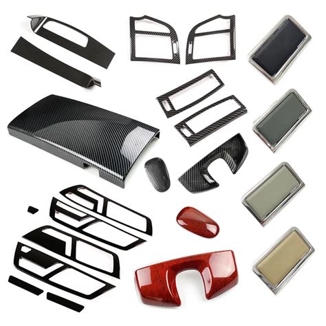 중앙 컨트롤 팔걸이 박스 대시보드 패널 B 필러 공기 배출구 커버 메르세데스 벤츠 S 클래스 W221 2008 2009 2010 2011 2012