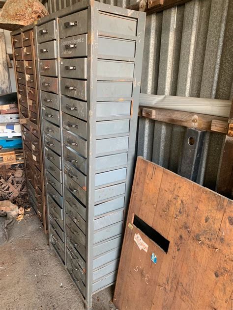 Ddr Schubladenschrank Werkstattschrank Schrank Antik Loft Industr In
