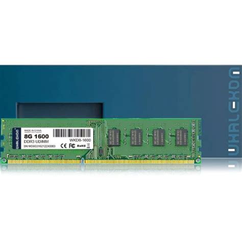 Memoria Ddr3 8gb 1600mhz Whalekom