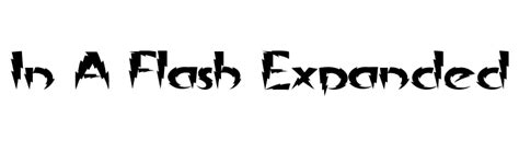 In A Flash Font Ffonts Net
