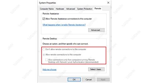 How To Solve Inactive Remote Desktop Connection Grayed Out In Windows