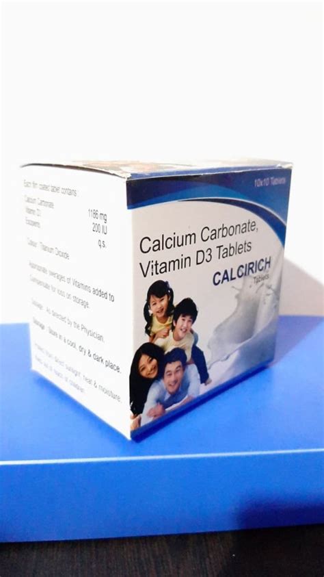 Calcium Carbonate Vitamin D Tablets X At Rs Box In Baddi ID