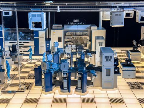 崇越tsc Fab設備佈局模型 展創科技模型製作公司