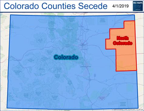 Northern Colorado Map