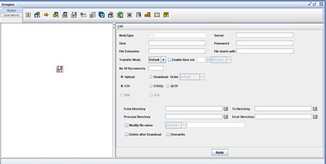 Configuring FTP Node