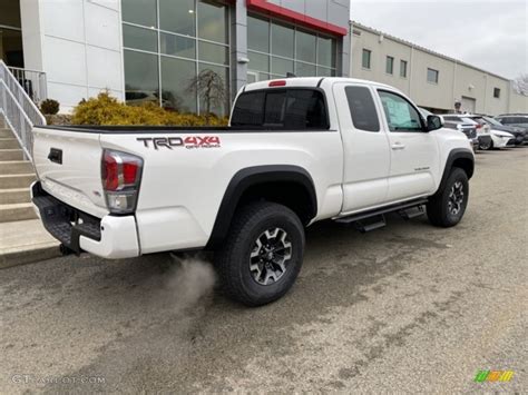 Super White Toyota Tacoma Trd Off Road Access Cab X Exterior Photo Gtcarlot