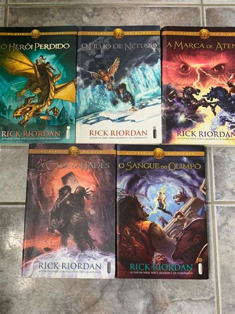Box Percy Jackson E Os Heróis Do Olimpo Livro Usado 50757164 Enjoei