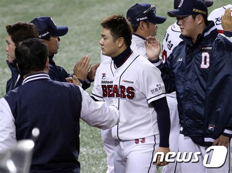 두산 최주환 오늘의 챔피언 뉴스1