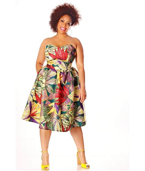 Plus Size Designer Jibri Unveils A Colorful And Tropical Spring