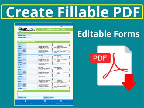 Professional Fillable Pdf Form Or Design Fillable Pdf For Your Business