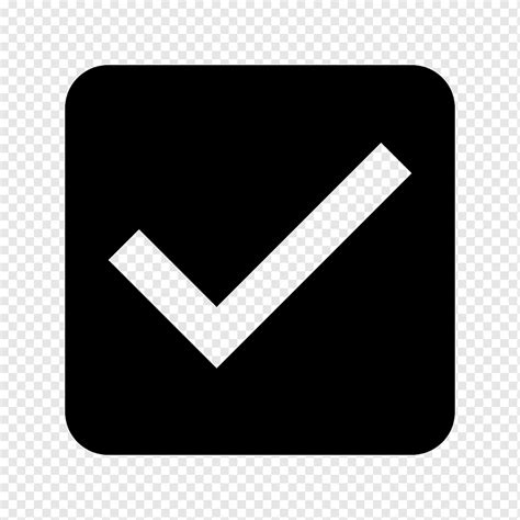 Checkbox Computer Font Check Mark Creative Search Box Angle Triangle Black Png PNGWing
