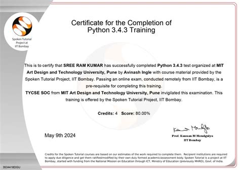 I Earned My Python Certification Python Certification Careergrowth