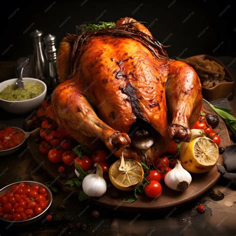 Premium Ai Image Whole Chicken Without Skin Whole