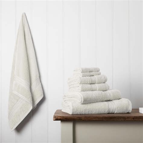 Hampton And Astley 100 Egyptian Cotton 7 Piece Luxury Bath Towel Set
