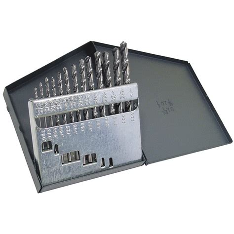 Cle Line PC General Purpose Jobber Length Drill Set Cle Line Bright HSS RHS RHC