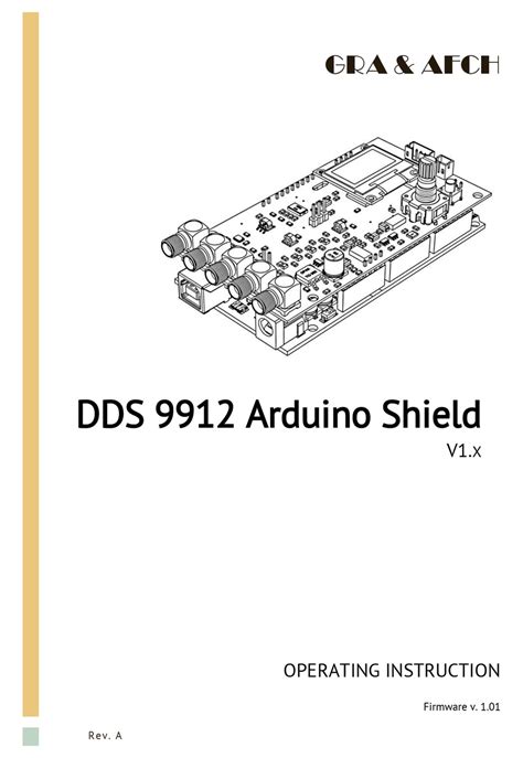 Gra And Afch Dds 9912 Operating Instructions Pdf Download Manualslib