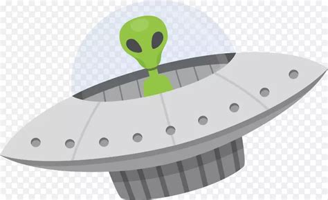 银色卡通外星人飞碟PNG图片素材下载 图片编号7535660 PNG素材网