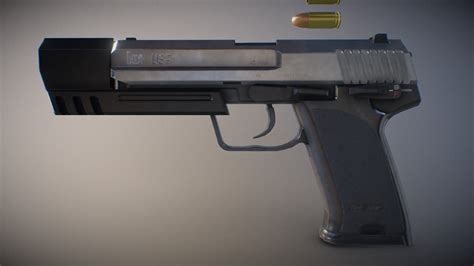 Hk Usp Match 3d Model By Obskur3d [44ca668] Sketchfab