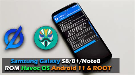 Samsung Galaxy S8 8 Note8 Update ROM Havoc OS Android 11 ROOT ICTfix