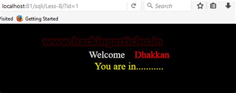 Beginner Guide To Sql Injection Boolean Based Part 2database Hacking