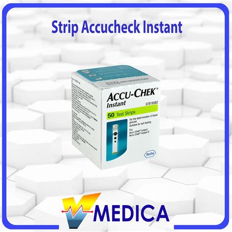 Jual Strip Accu Check Instant Isi 50 Strip Refill Test Strip Glucosa