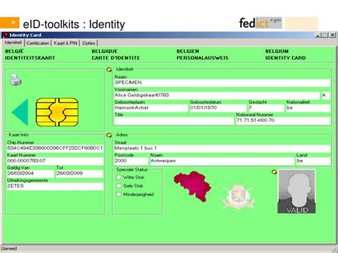 Ppt Eid The Belgian Electronic Identity Card Powerpoint Presentation