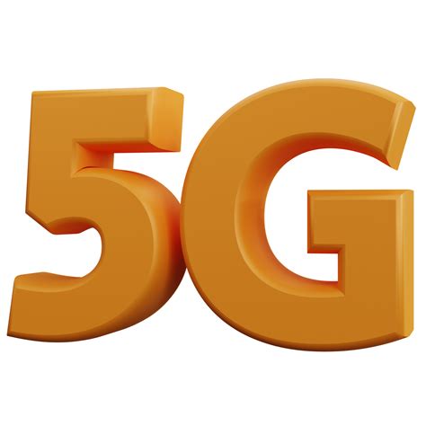 3d Rendering 5g Network Icon Isolated 12007901 Png