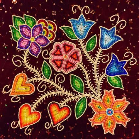 Ojibwe Native American Floral Art Design Artofit