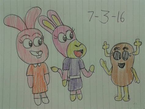 Anais And Daisy Meet Pennys Sister By Mariascurra On Deviantart