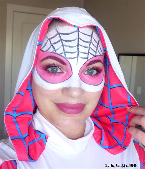 Halloween Makeup Previous Years Looks ~ Princess Peach Ghost Spider
