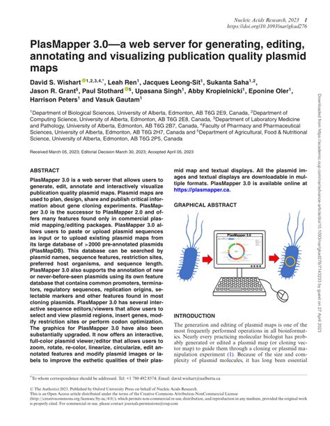 pdf plasmapper 3 0—a web server for generating editing annotating