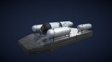 Submarine Titan OceanGate Buy Royalty Free 3D Model By BarnusModels 3d06664 Sketchfab Store
