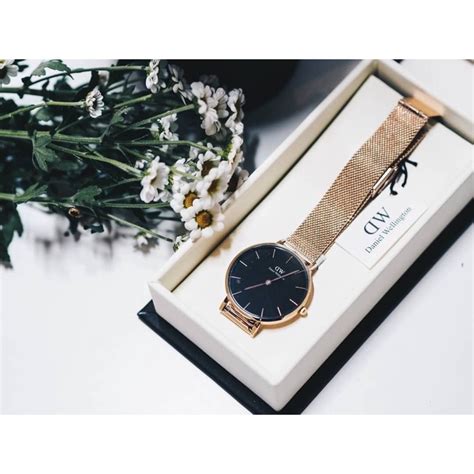นาฬิกา Daneil Wellington สี Rose Gold แท้ Shopee Thailand