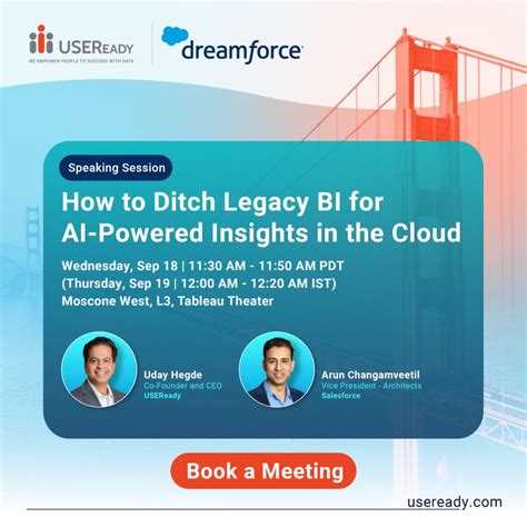 Dreamforce2024 Useready Dataanalytics Ai Modernbi Innovation Tableau Legacy
