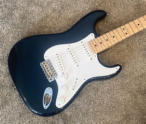 2018 Fender Custom Shop Clapton Strat Mercedes Blue Guitars Electric Solid Body Trademark