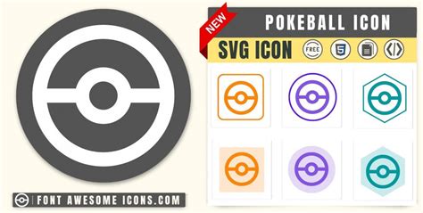 Pokeball Icon Svg Code — Download Path Html
