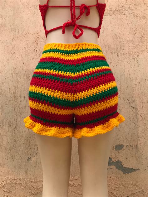 Ruffle Booty Shorts Patternpeplum Shorts Etsy