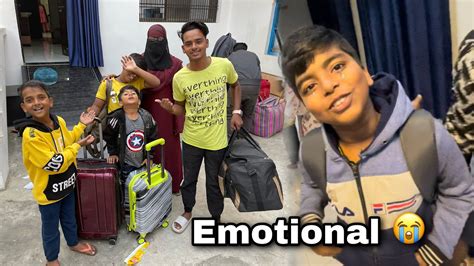 Bye Bye Faizan 😥 Zeeshan Rone Laga 😭 Youtube