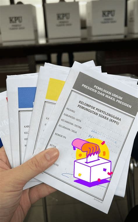 Indonesian Presidential Voting Forms Look Suspiciously Familiar 🤔🤔