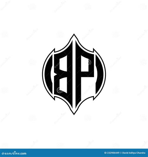 BP Logo Monogram Geometric Shield Shape Style Stock Vector Illustration Of Logos Geometric