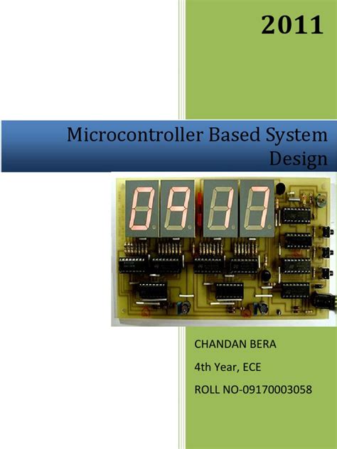 Micro Controller Based System Design Pdf Flash Memory Random