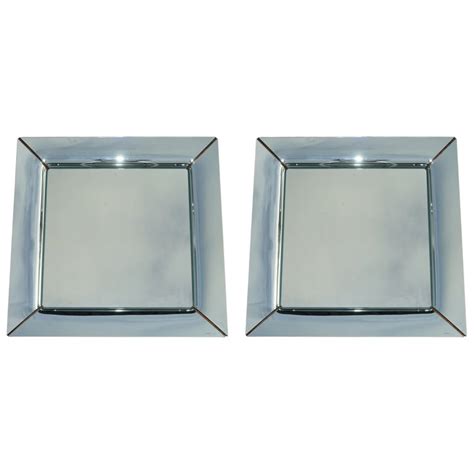 Pair Of Sublime Designer Philippe Starck Fiam Caadre Wall Mirrors