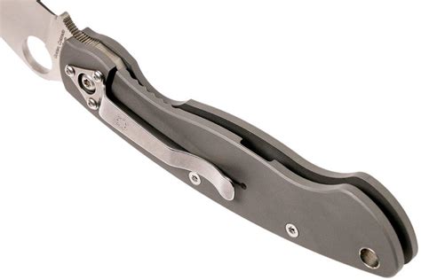 Spyderco Military Titanium - C36TIP | Advantageously shopping at ...